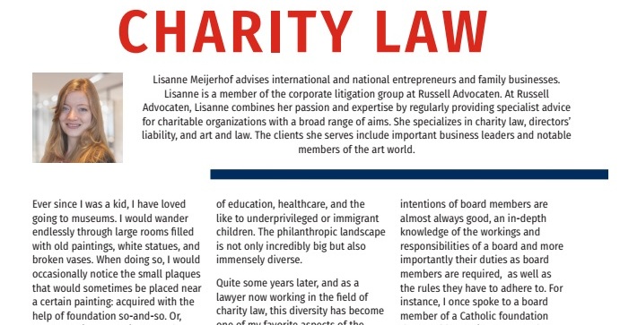Charity law - Russell Advocaten Amsterdam